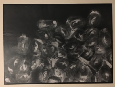 Dorothee von Windheim, Augen, Offsetdruck, 1988, handsigniert und ...