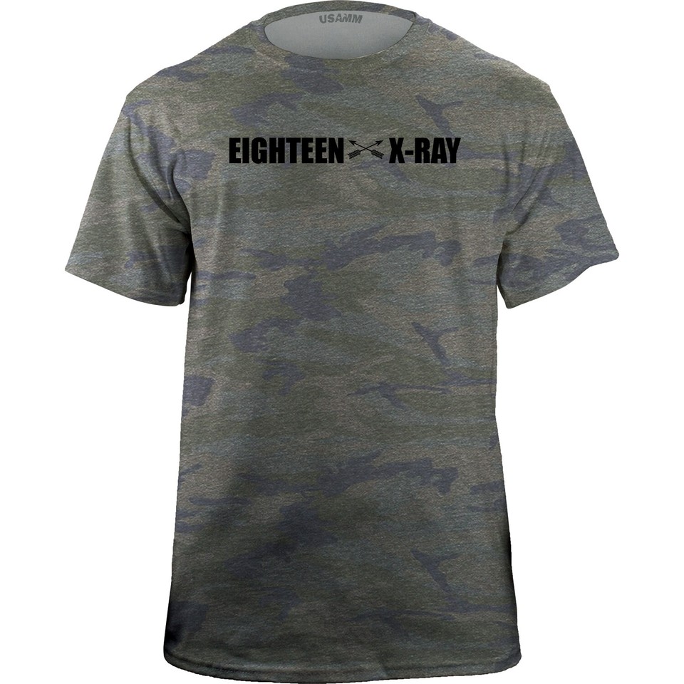 US Army Army Special Forces Candidate MOS Eighteen X-ray 18X Veteran T ...