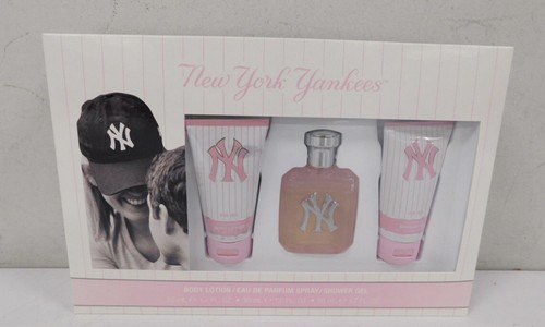 New York Yankees Women's Body Lotion-Eau De Parfum Spray-Shower Gel Set ...