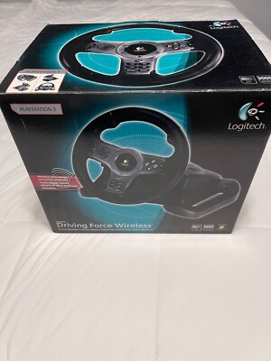 playstation steering wheel logitech ps2 ps3 | eBay