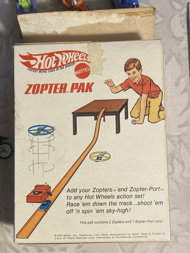 1971 Mattel Hot Wheels Redline era Zopter Pak | eBay