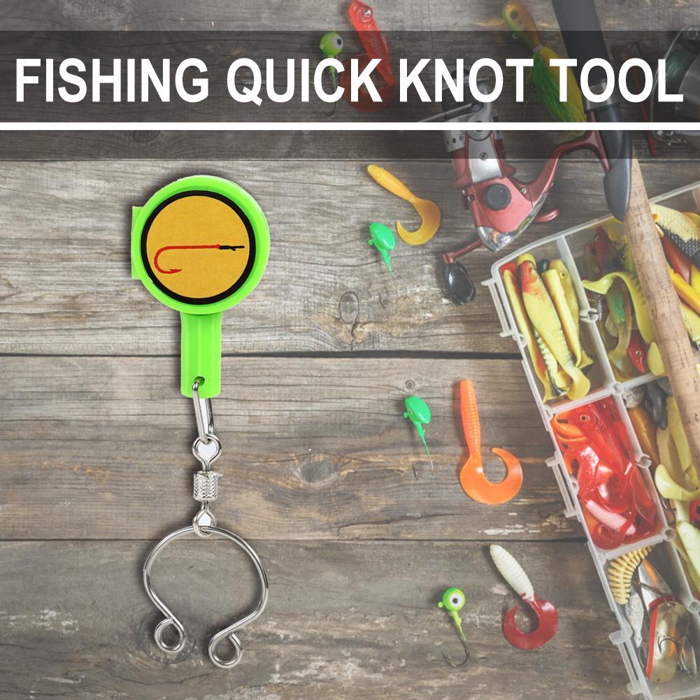 Fishing Quick Knot Tool Fast Tie Nail Knotter Cutter Fishing Device (Green) | eBay