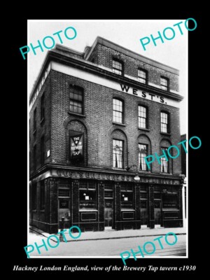 OLD LARGE HISTORIC PHOTO HACKNEY LONDON ENGLAND BREWERY TAP TAVERN ...