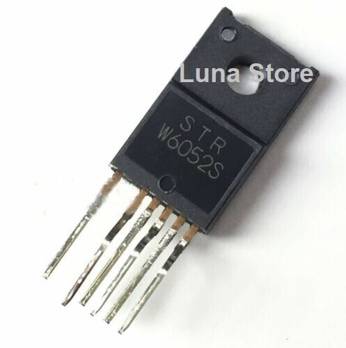 Circuito Integrado STRW6052S - STR W6052S - W6052S - Encapsulado TO220F ...