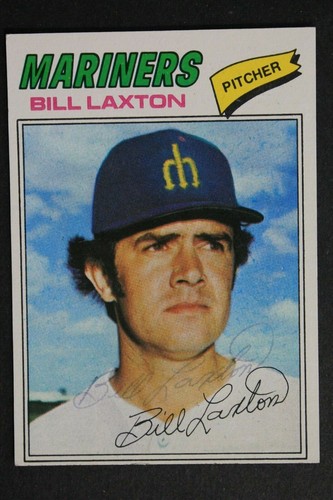 Bill Laxton Seattle Mariners Autographed 1977 Topps #394 Signed Card | eBay