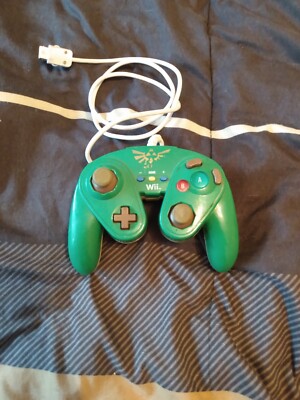 Nintendo Wii/Wii U Zelda Link Controller Fight Pad for Super Smash Bros ...