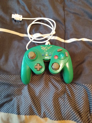 Nintendo Wii/Wii U Zelda Link Controller Fight Pad for Super Smash Bros ...