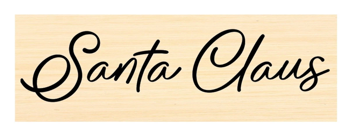 Santa Claus Signature Font