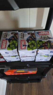 2025 TOPPS CHROME MARVEL BLASTER BOX | eBay