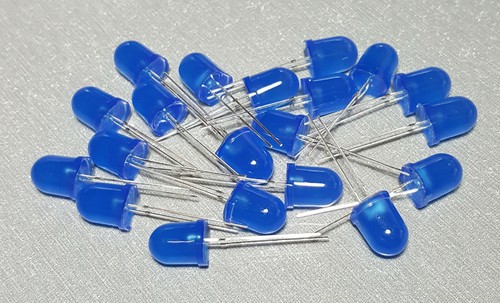 5/10/20Pcs 10mm Blue Round LED Diffused Blue Lens | eBay