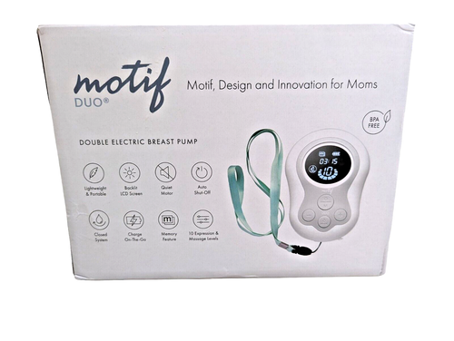 Motif Duo Double Electric Breast Pump On the Go MD-20.2 New In Box | eBay