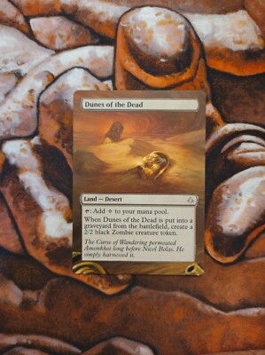 Magic the Gathering Dunes of the Dead Hand Painted Unique Custom MTG ...