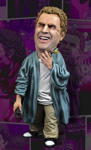 PLASTIC CELL SUPERREELZ Will Ferrell Figure Limited Edition Mini Statue ...