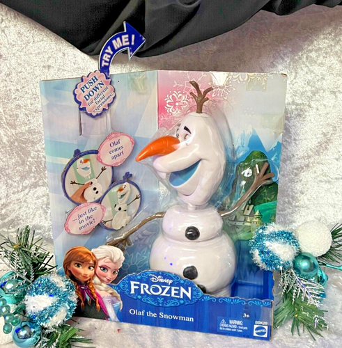 Olaf the Snowman Disney Frozen Take Apart Put Back & Facial Expressions ...