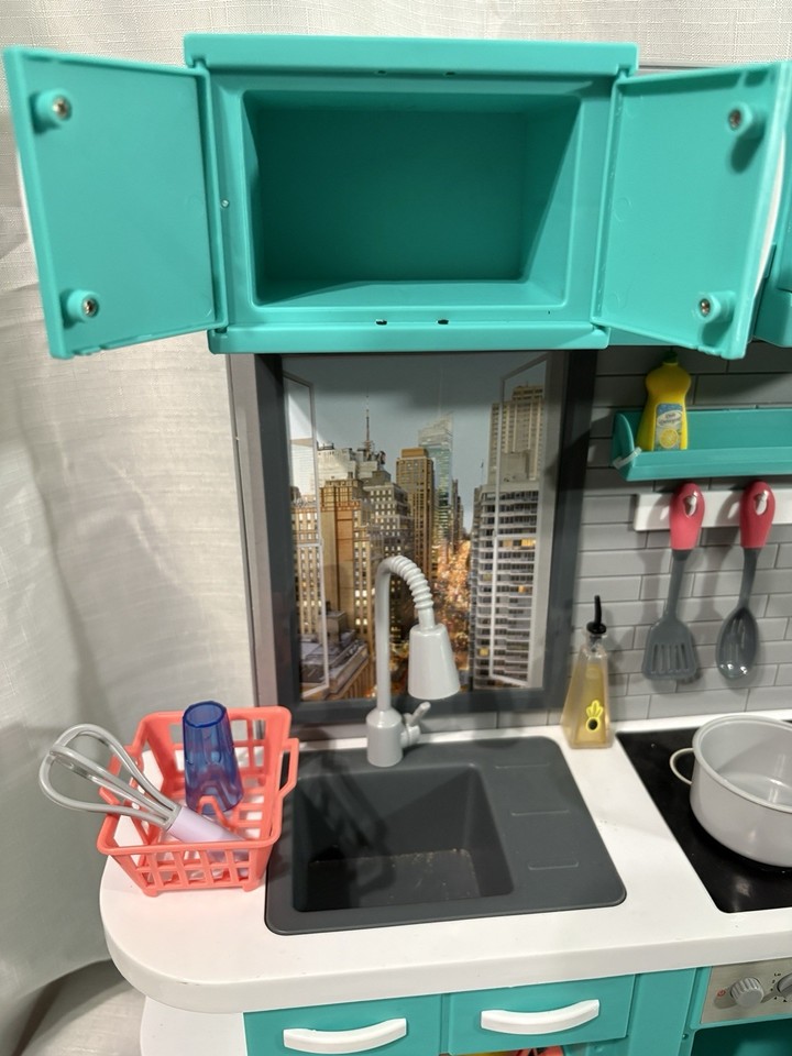 My life as full kitchen pretend Play Set With Light & Sound, For 18 ...