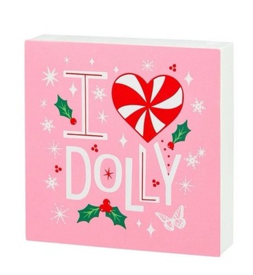 Dolly Parton I Love Dolly Sign 4 X 4 Inches | eBay