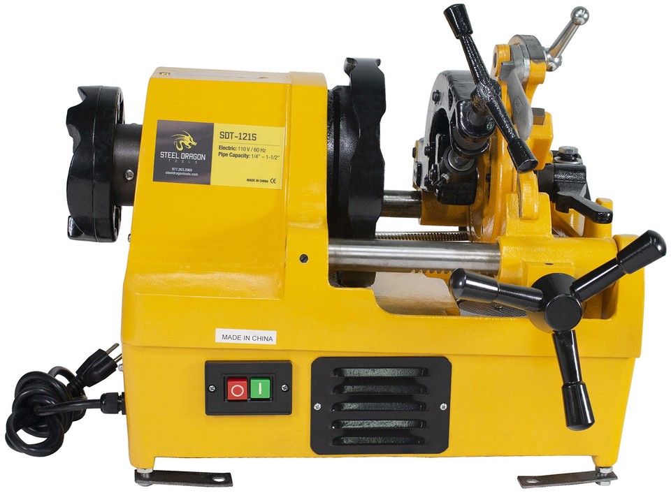 Steel Dragon Tools® 1215 Pipe Threader Threading Machine fits RIDGID ...
