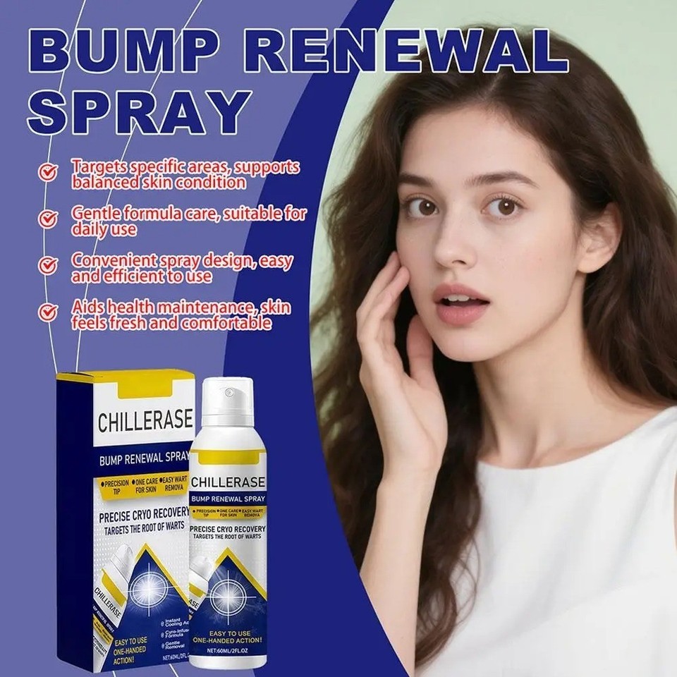 Chill Erase Bump Renewal Spray Precise Cryo Recover Targets Root Warts ...