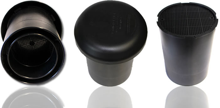 3" & 4" SEPTIC & SEWER ODOR VENT PIPE FILTER FOR ROOF VENT- STOP SEPTIC ...