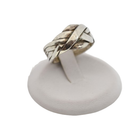 6 Band Interlocking Puzzle Ring 925 Sterling Silver Sizes 5, 6, 6.5, 7 ...