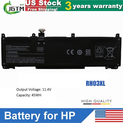 RH03XL Battery for HP ProBook 430 440 450 630 640 650 G8 HSTNN-OB1T ...
