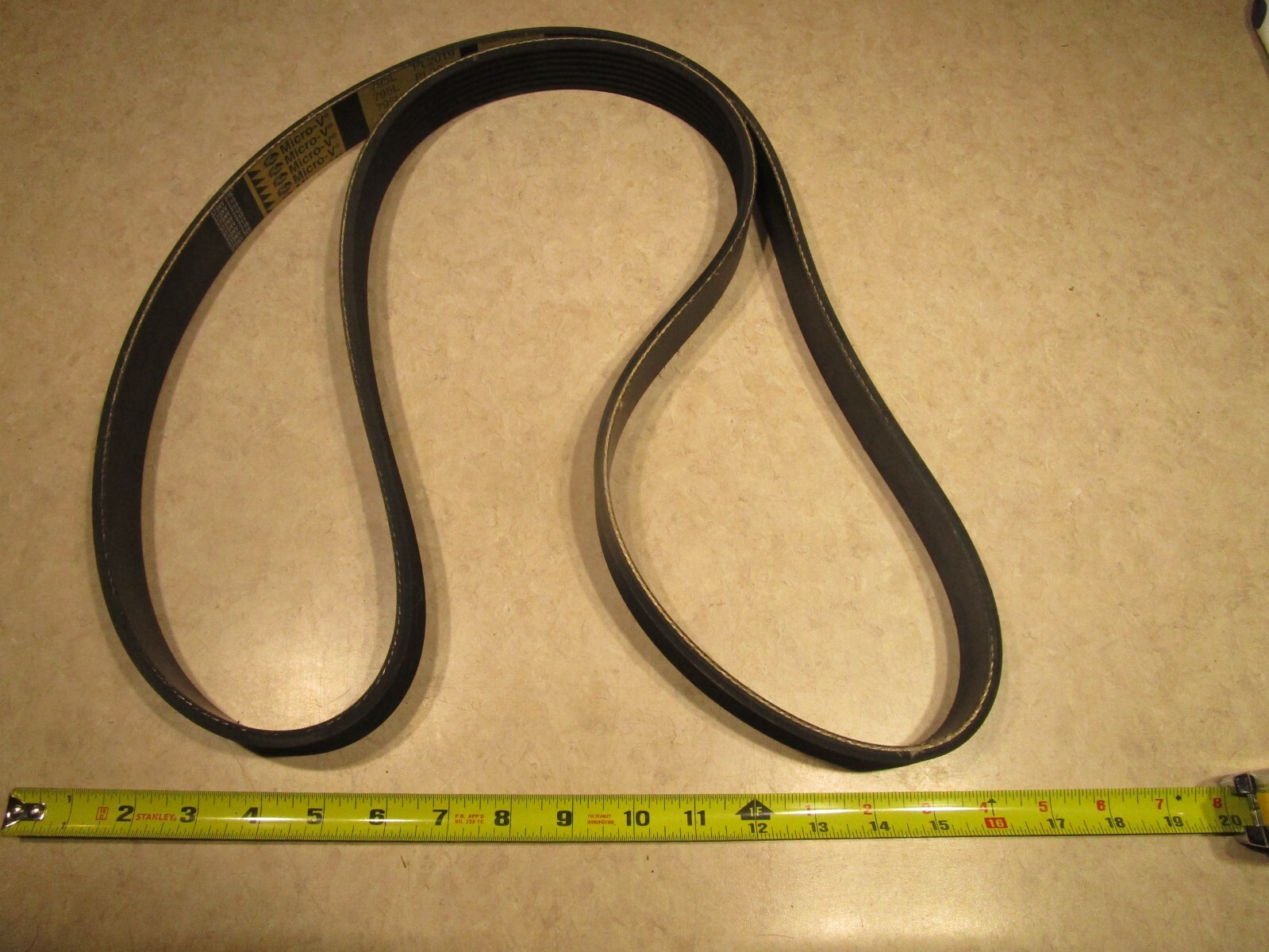 GATES MICRO-V 795L PL2019 POLY V BELT, S0270 | eBay