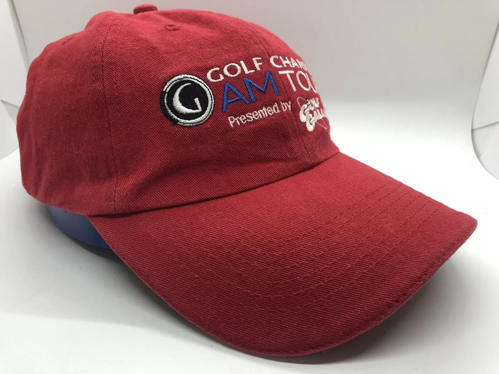 Golf Channel AM Tour Player Cap Hat Adult Adjustable Red 100% Cotton ...