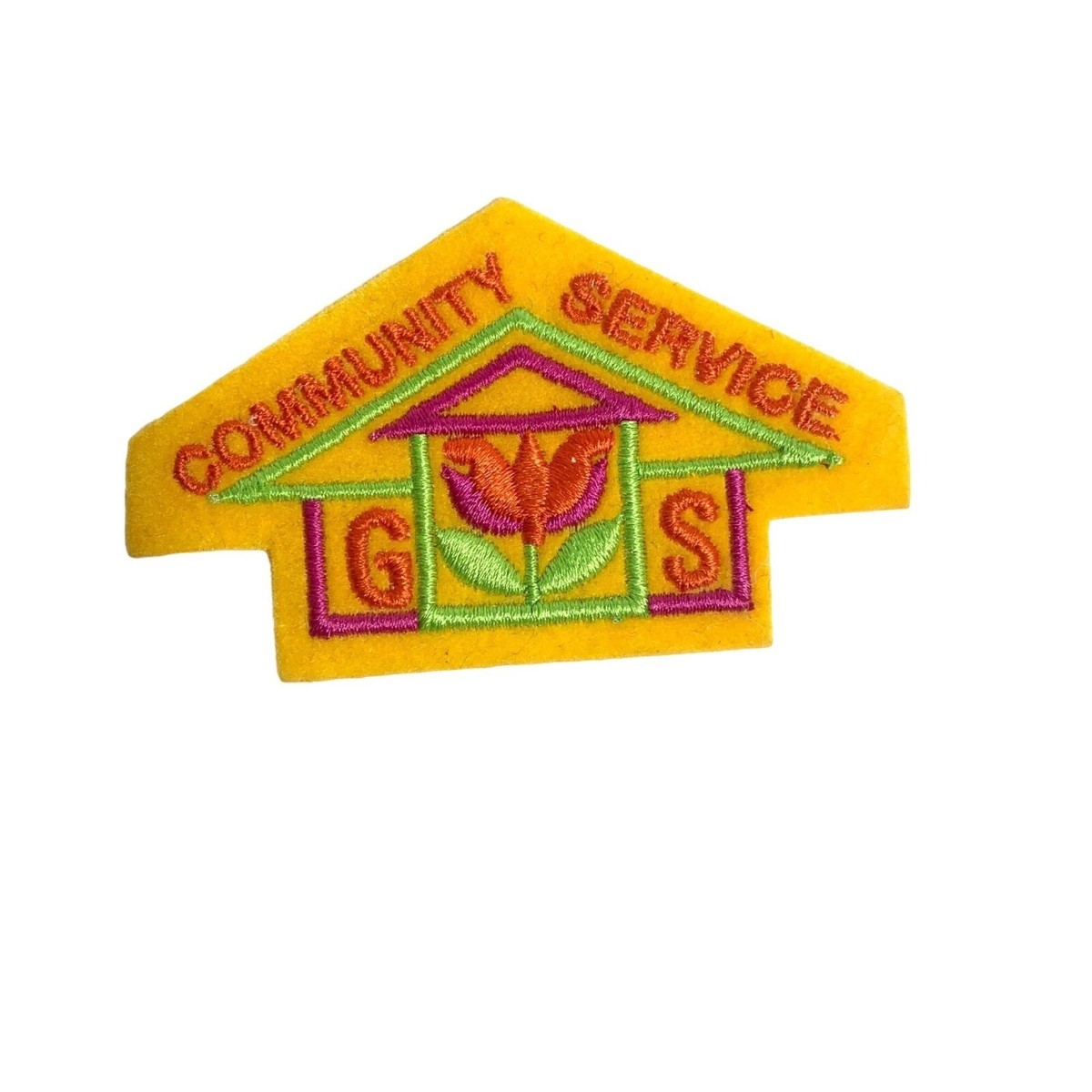 Girl Scouts Community Service Hand Patch Patches | GSCTX