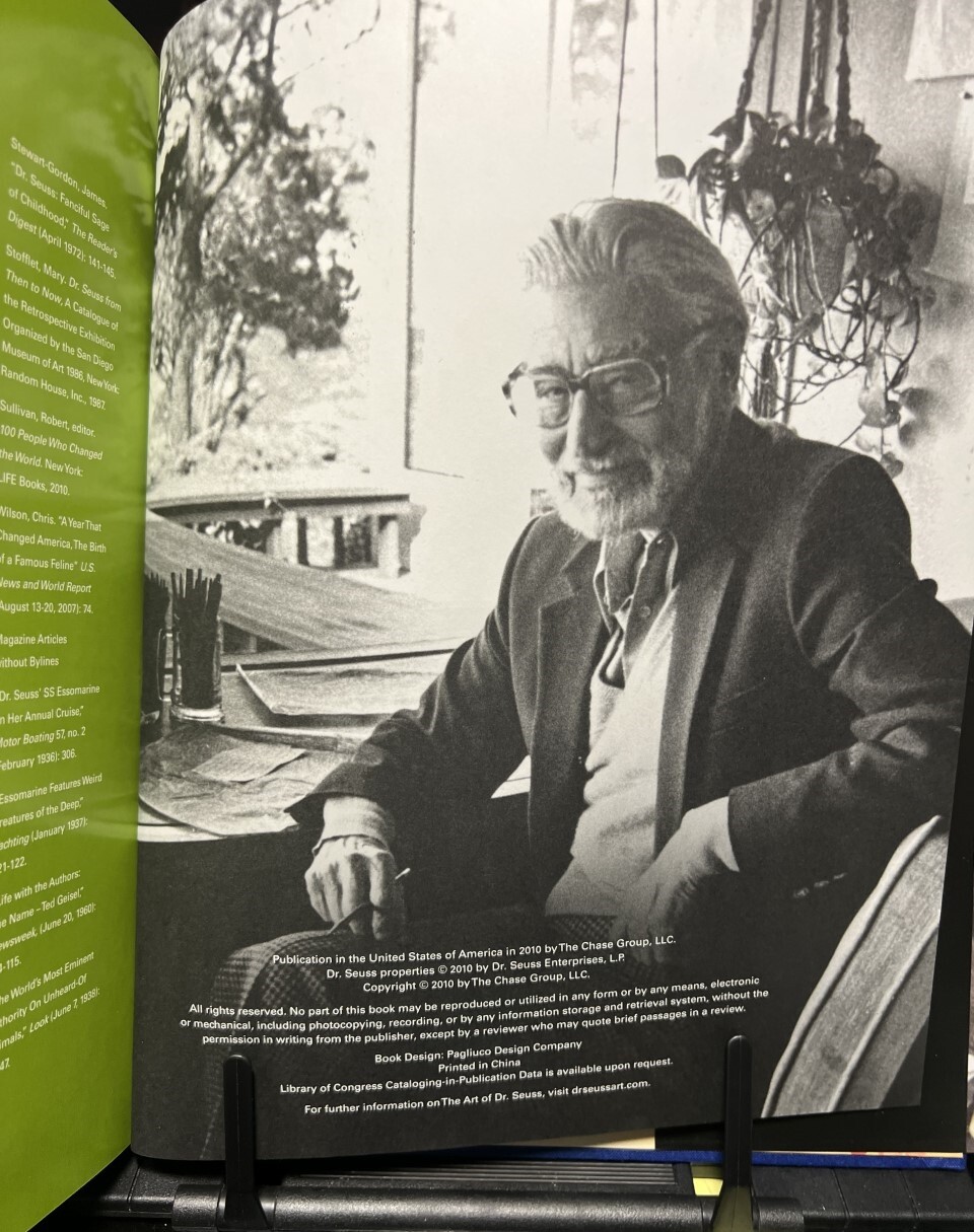 Dr Seuss's Secrets of the Deep HC,DJ, Ted Geisel Art Book, SIGNED by ...