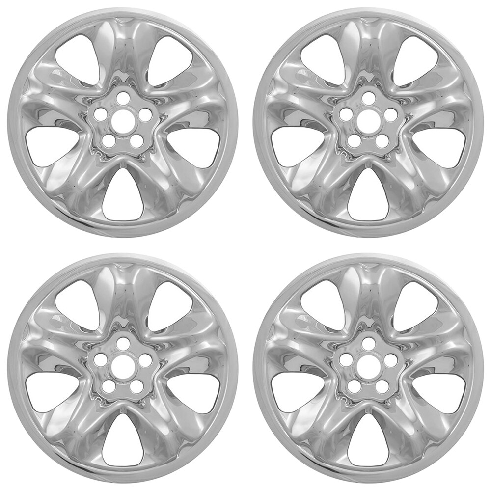 4 17" Wheel Skin Hub Caps Rim Covers Chrome for 2014-2018 Subaru ...