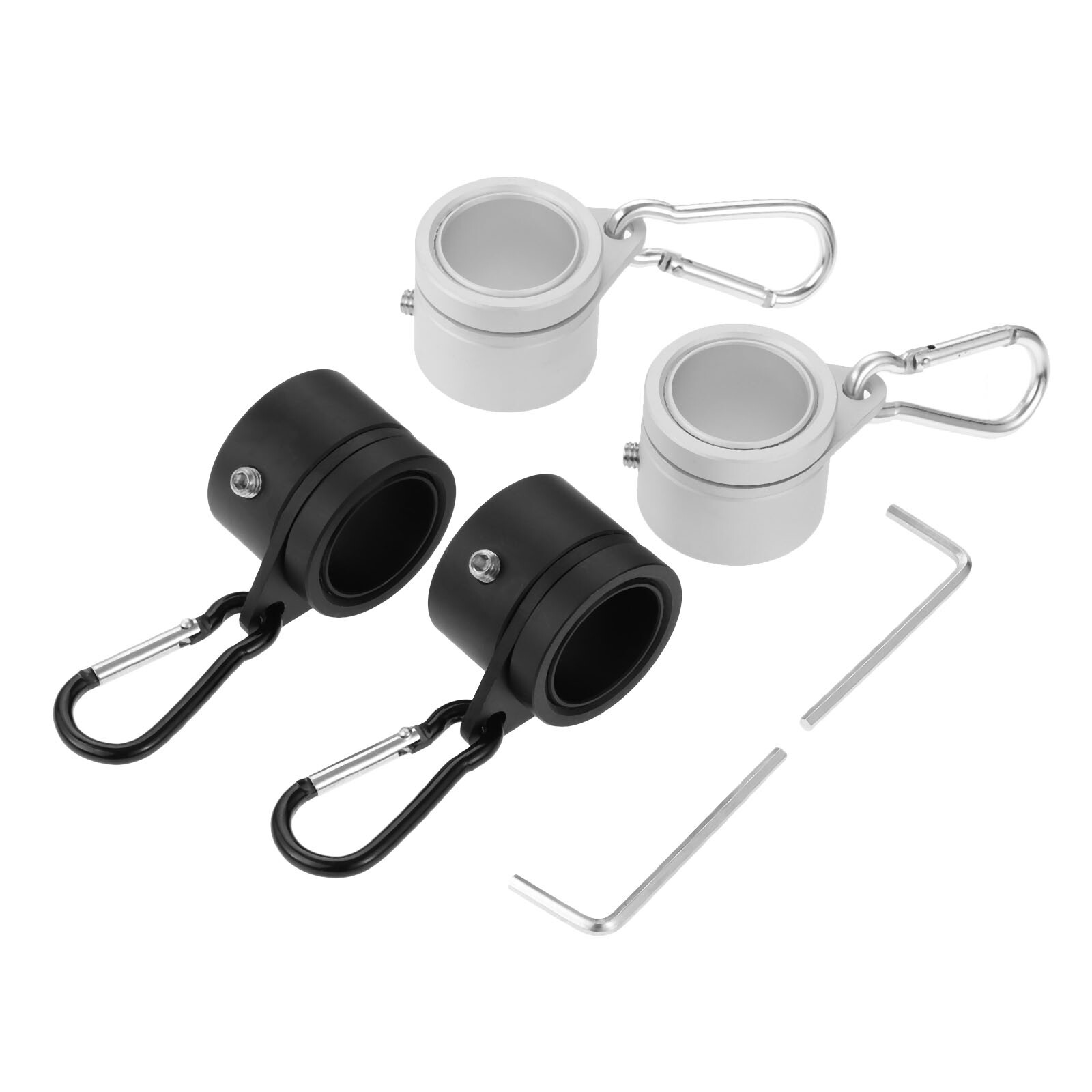 Aluminum Flag Pole Rings Rotating Mounting Flagpole Grommet Clip ...