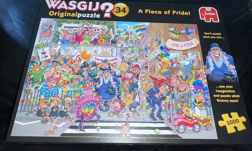 WASGIJ 34 A PIECE OF PRIDE 1000 PIECE JIGSAW Edge Pieces Separated | eBay
