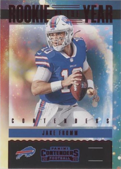 2020 Panini Contenders - Rookie of the Year Contenders Jake Fromm #RY ...