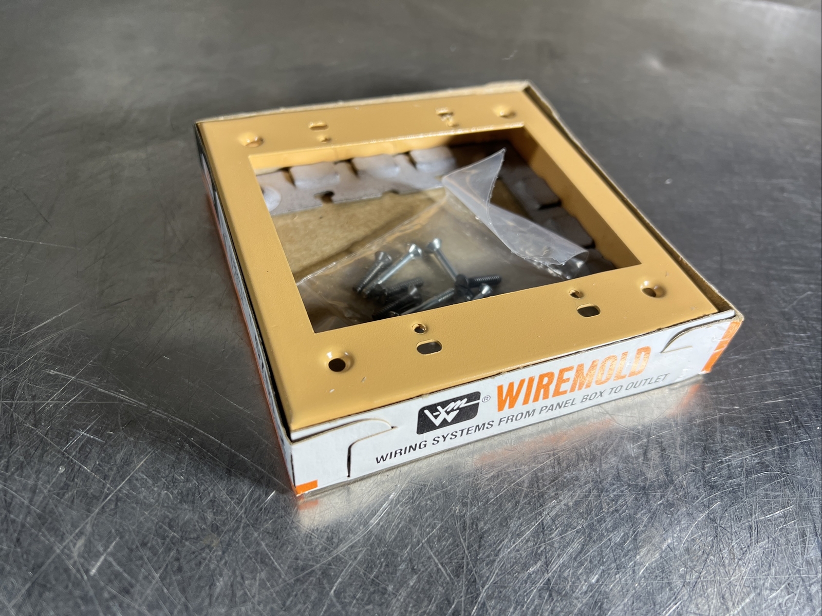 Wiremold 5751-2 Flush-Type Extension Adapter 2-Gang Buff Nos Surplus | eBay