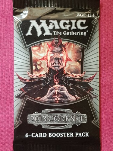 Magic The Gathering 2013 CORE SET M13 New Sealed 6-card Booster Pack ...