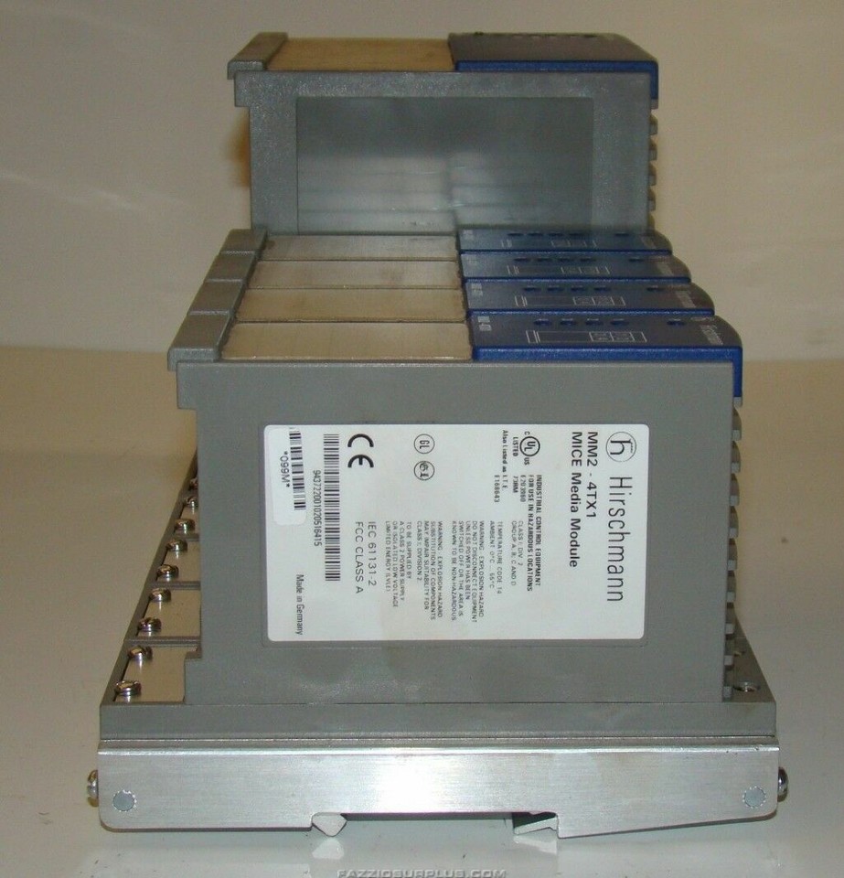 Hirschmann, MS3124-4 Mice Media Module MM2-4TX1 | eBay