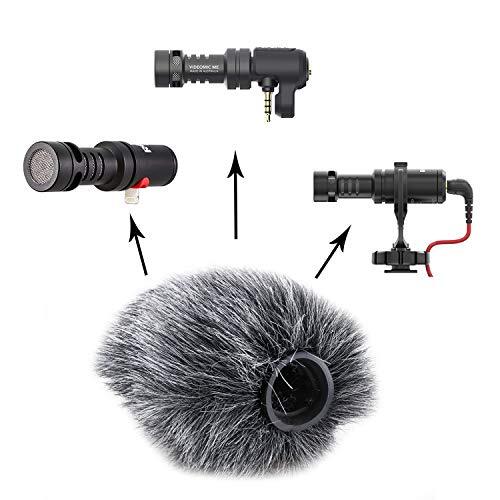 Microphone Furry Windscreen, Dead Cat Wind Muff Mic Windshield RODE ...