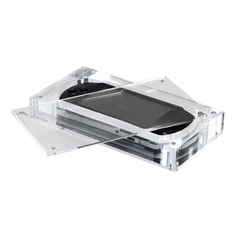 Transparent Clear Acrylic Cover For Game Console Storage Display Box ...