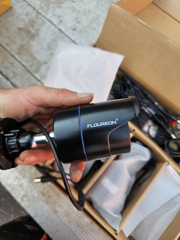 FLOUREON 1200tvl Waterproof Outdoor CCTV Security Camera System H.264 ...