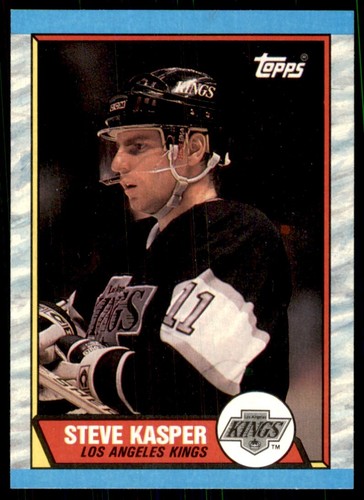 1989-90 TOPPS STEVE KASPER LOS ANGELES KINGS #194 | eBay