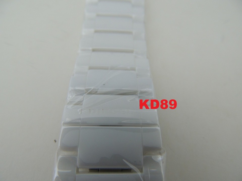 Genuine ORIGINAL DIESEL DZ 1515 Bracelet Band CERAMIC 30mm | eBay Australia