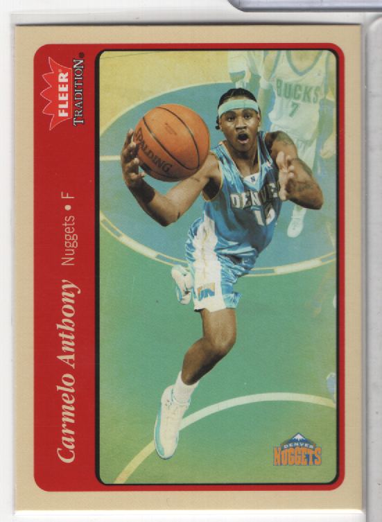 2004-05 Fleer Tradition - Carmelo Anthony #17 for sale online | eBay