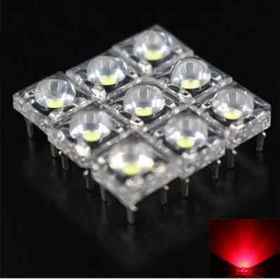 100PCS NEW 5mm F5 Piranha LED Red Round Head Super Bright Light ...