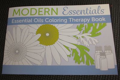 do Terra ~ Modern Essentials OILS Coloring Therapy Book doTerra COMMON ...