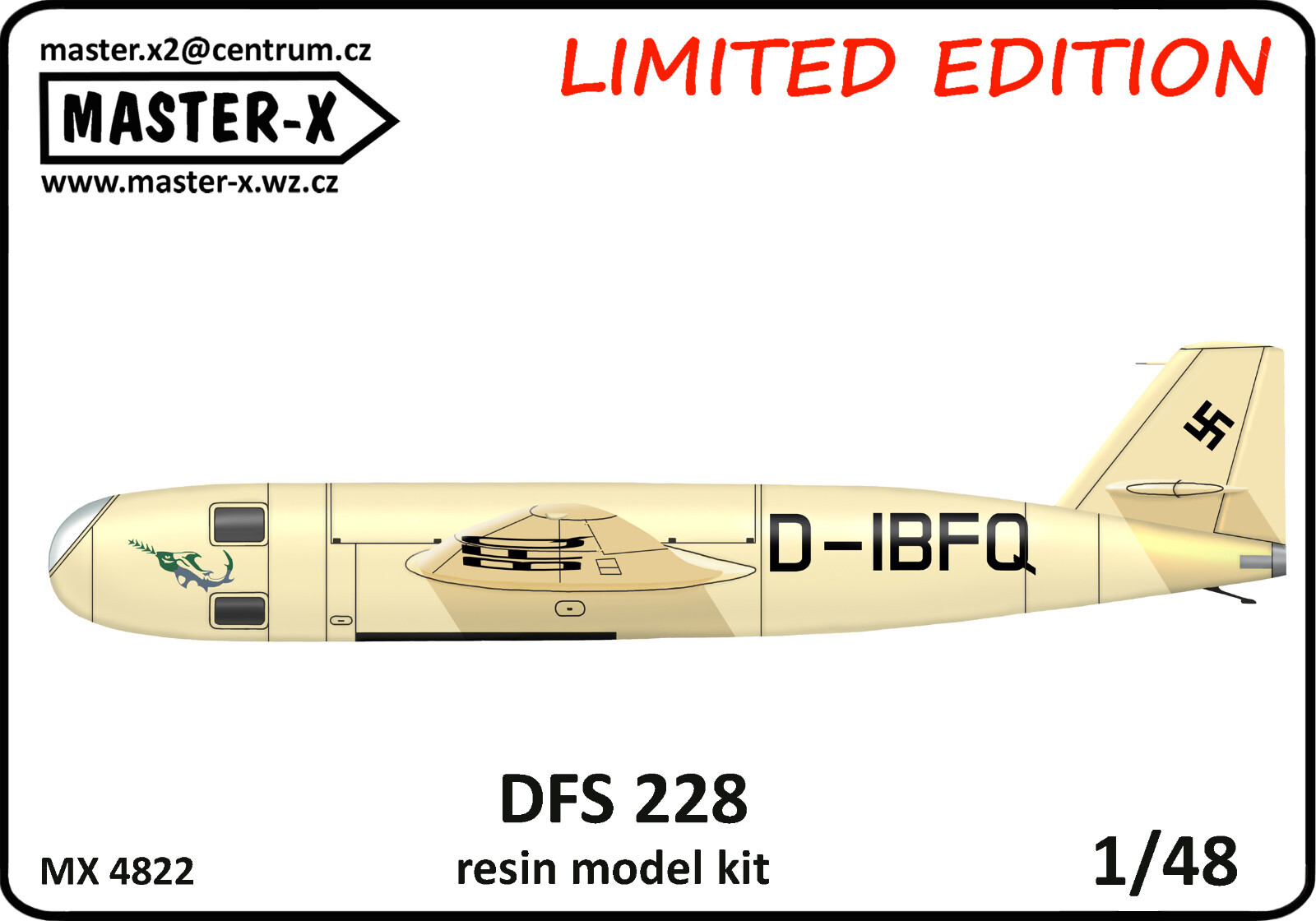 DFS 228 Master-X 1/48 resin model kit NEW!! | eBay