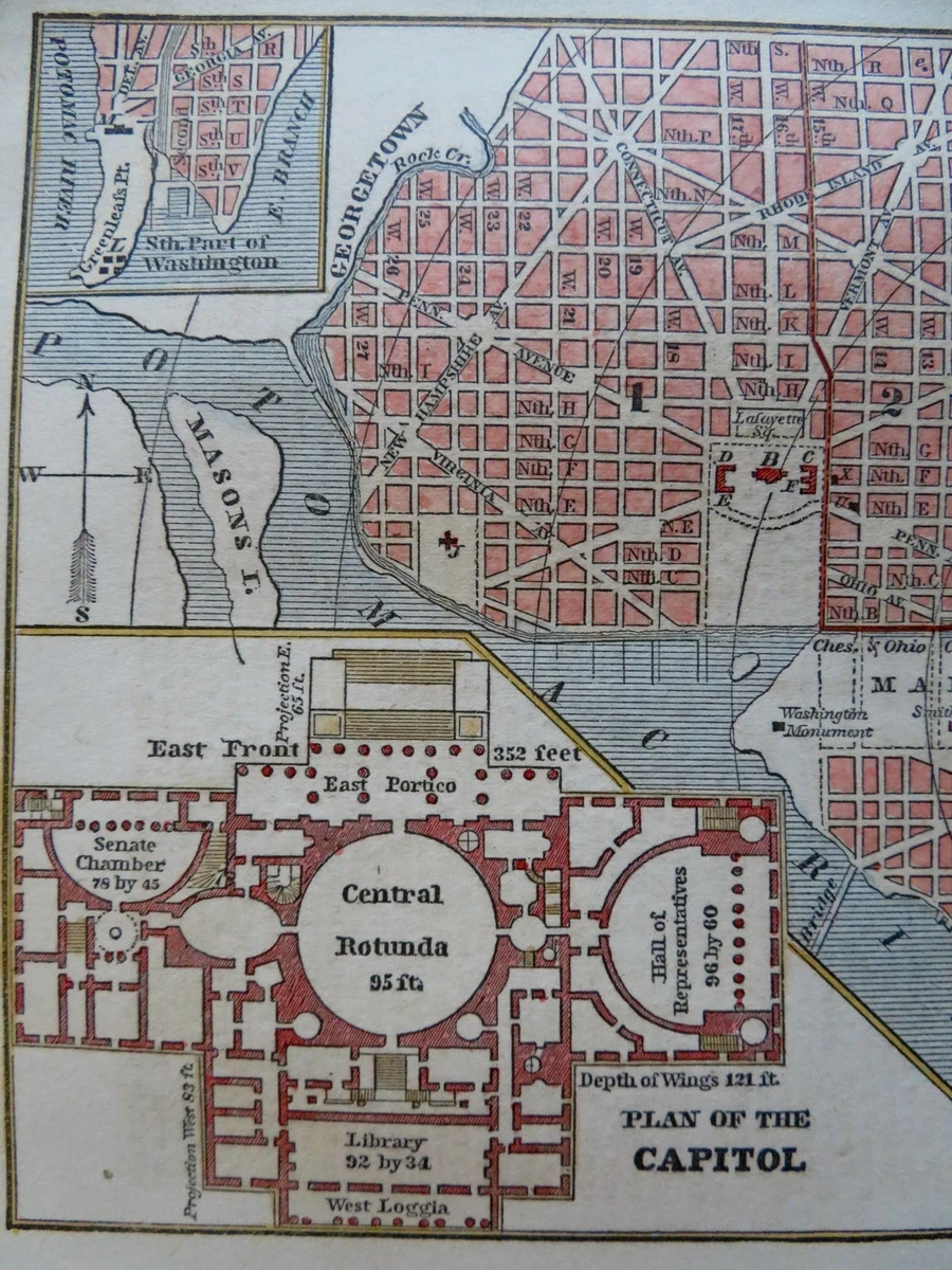 Inside The Capitol Building Map