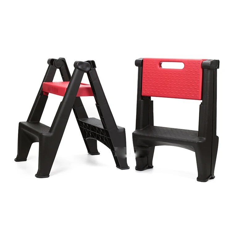 Car Washing Stool Two Step Stool Folding Ladder Chair Thickening Anti ...