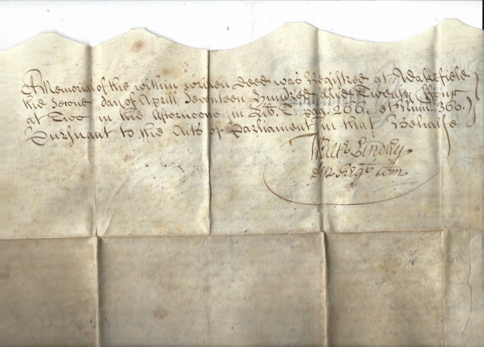 GEORGE 1 1720 VELLUM INDENTURE HONITON OXFORDSHIRE SEAL REVENUE STAMPS ...