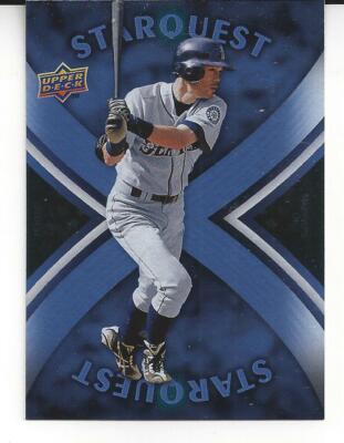 Ichiro 2008 Upper Deck ML Baseball Starquest Rare Trading Card #SQ-46 ...