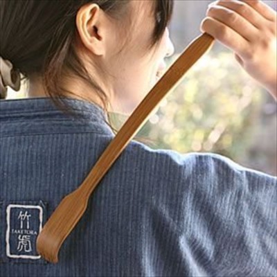 Magonote Bamboo Curve Back Scratcher Made in Japan L/18 inches Taketora ...